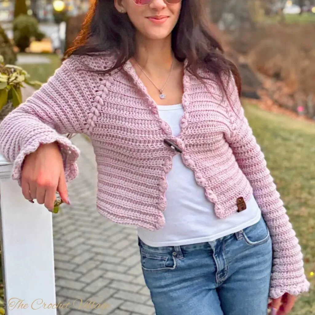 Free Crochet Cardigan Pattern: Lexington Cardigan