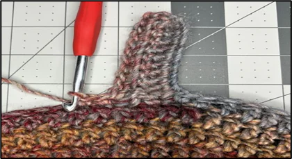 Free Easy Crochet Sweater Pattern: Chestnut Raglan Top-Down Design